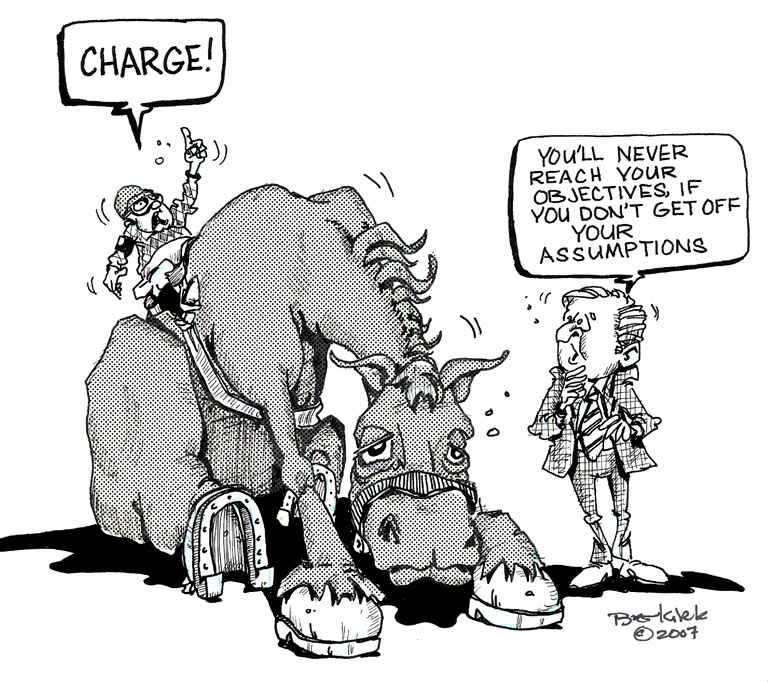 Don't Let Assumptions Lead You Astray - Dobler College Consulting